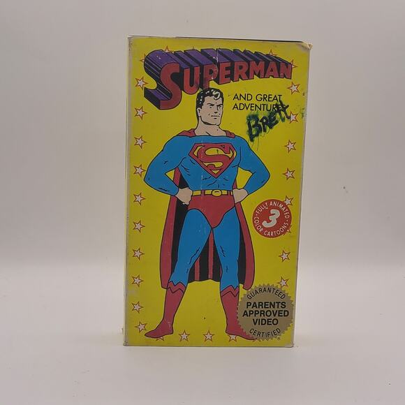 Vhs | Media | Superman Vhs 992 | Poshmark